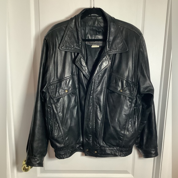 The Leather Ranch | Jackets & Coats | Vintage The Leather Ranch Leather ...